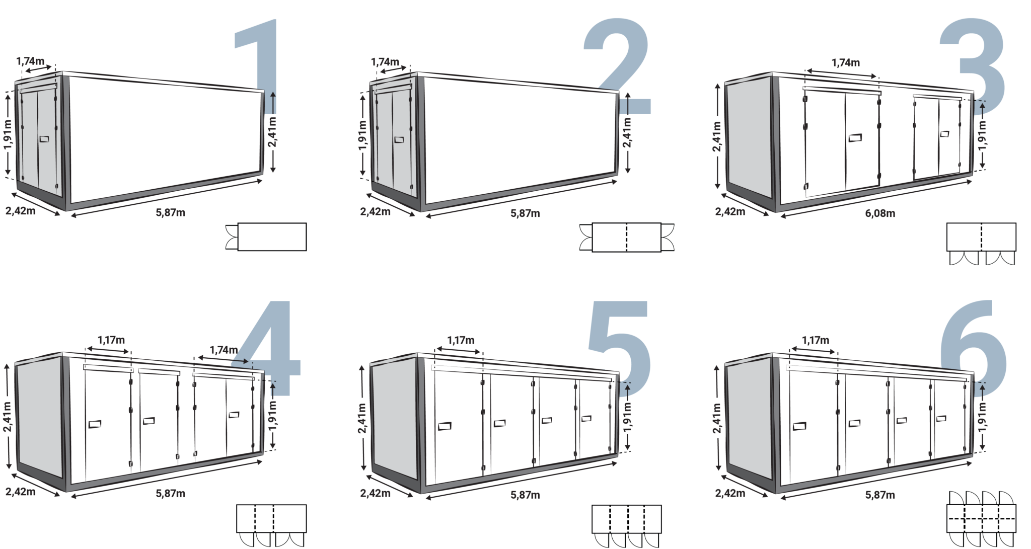 Universal Storage Containers | Z-Box Opslagcontainer